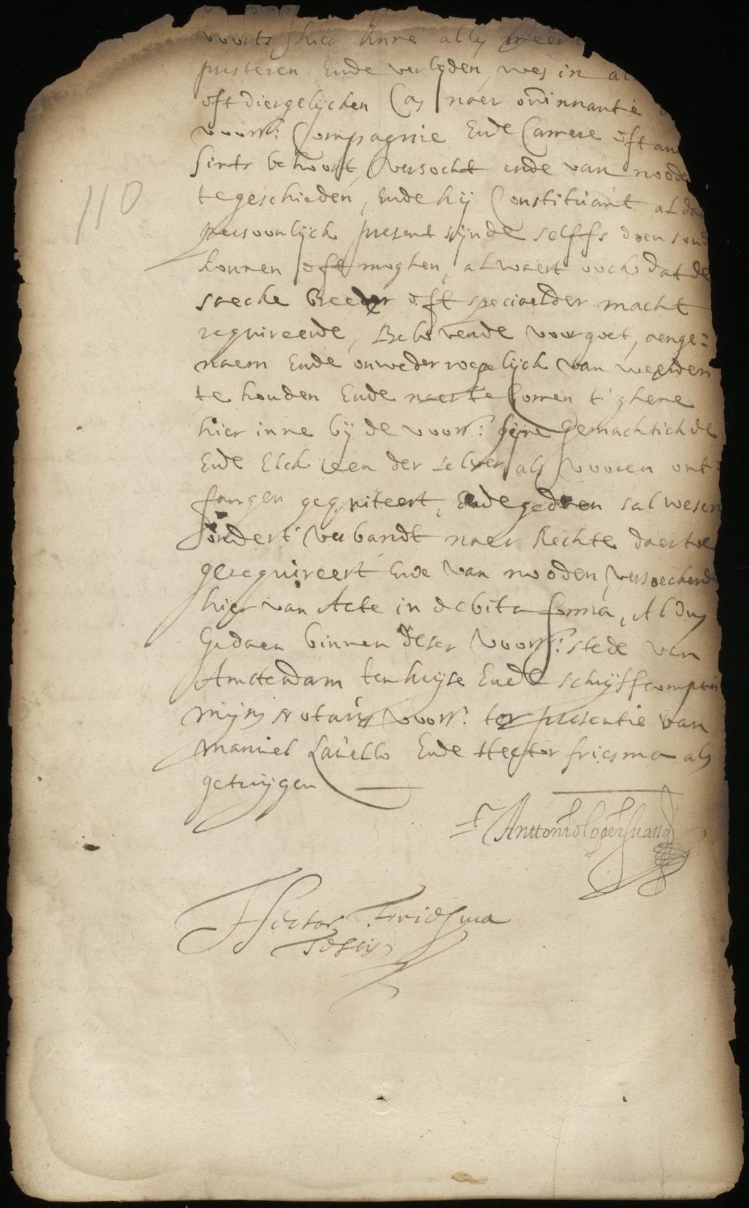 2/2 Antonio Lopes Suasso | Wat staat daer?